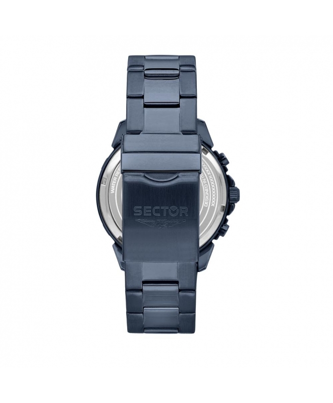 Sector ADV 2500 Cronografo Uomo Acciaio e Blu – Orologio Sportivo