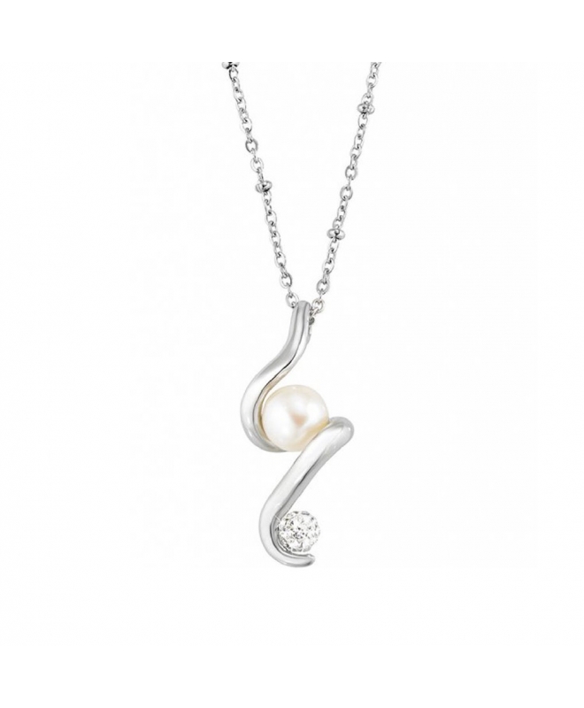 pendente donna Morellato Luminosa pend. boule & pearl 450mm ss SAET10 ...
