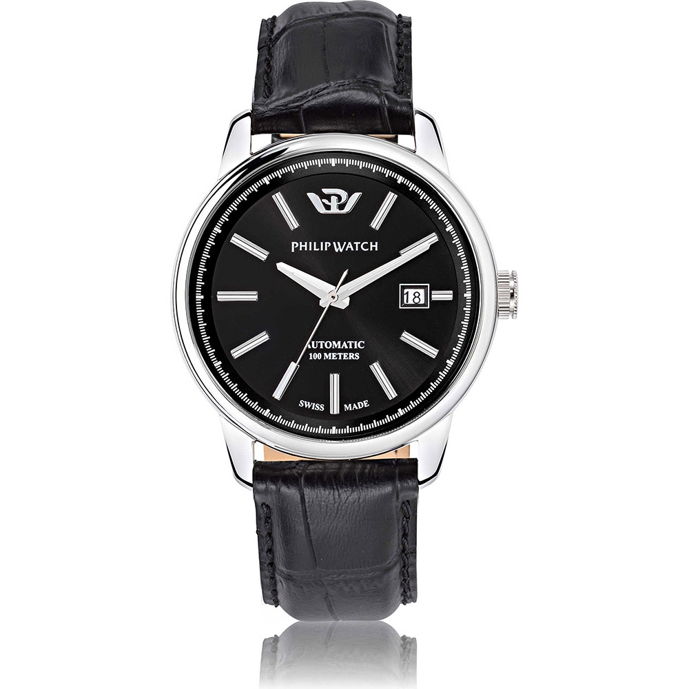 Orologi uomo: orologio uomo Philip Watch Kent automatic nero 40 mm ...