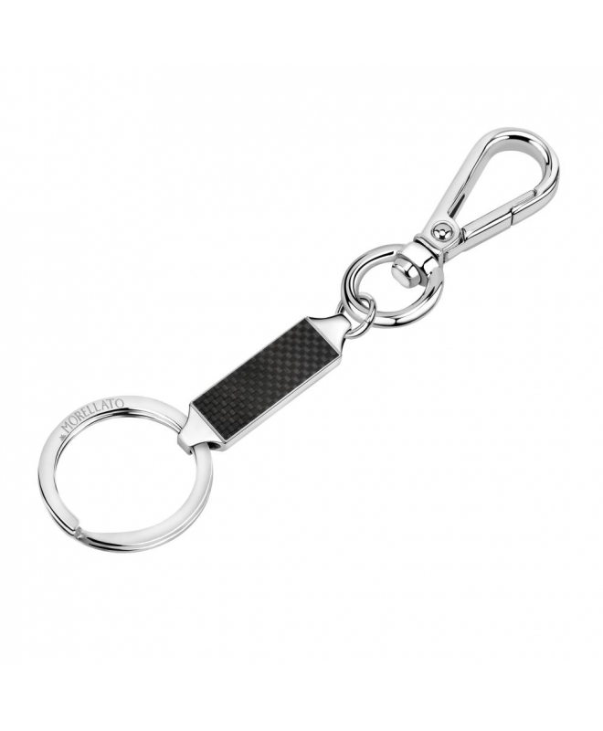 Morellato Keyholder classic 2keyring +carbon fiber SU3064