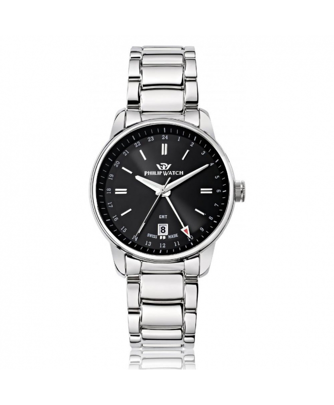 Orologi uomo: orologio uomo Orologio Philip Watch Kent uomo acciaio GMT ...